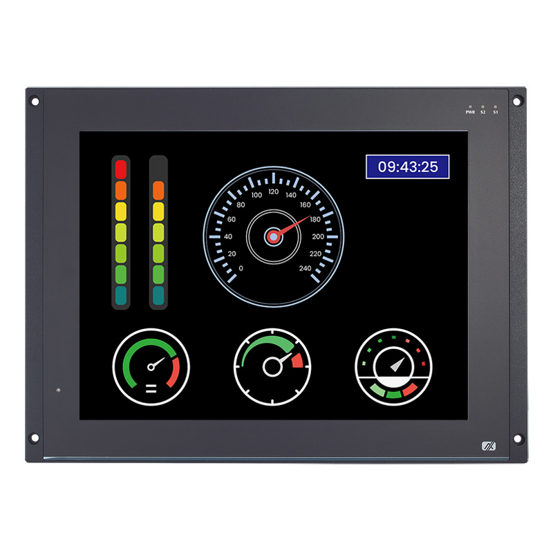 EN 50155 15-inch Railway Fanless Panel PC - GOT715S